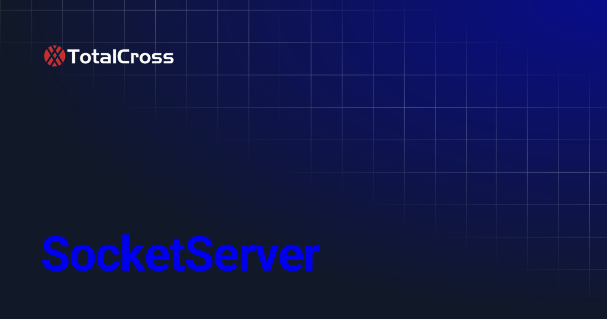 SocketServer | TotalCross Platform
