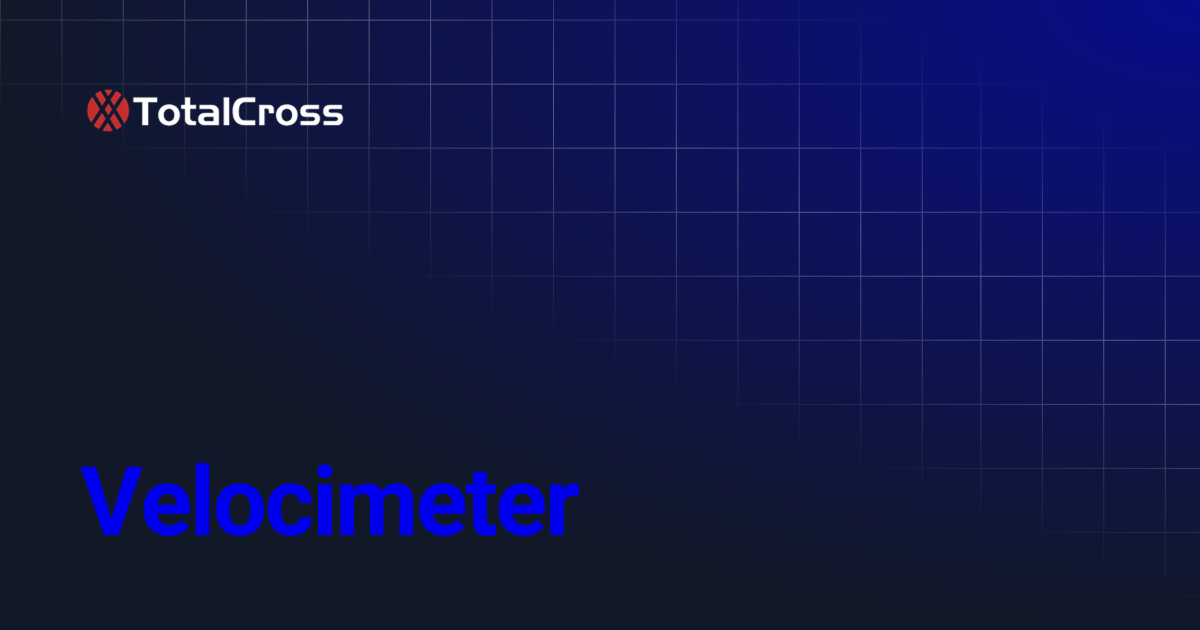 Velocimeter | TotalCross Platform